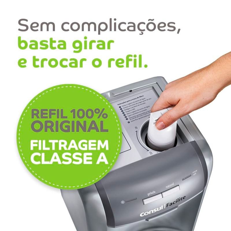 Refil Filtro Original para Purificadores Consul CPC30, CPB35 e CPB36 ...