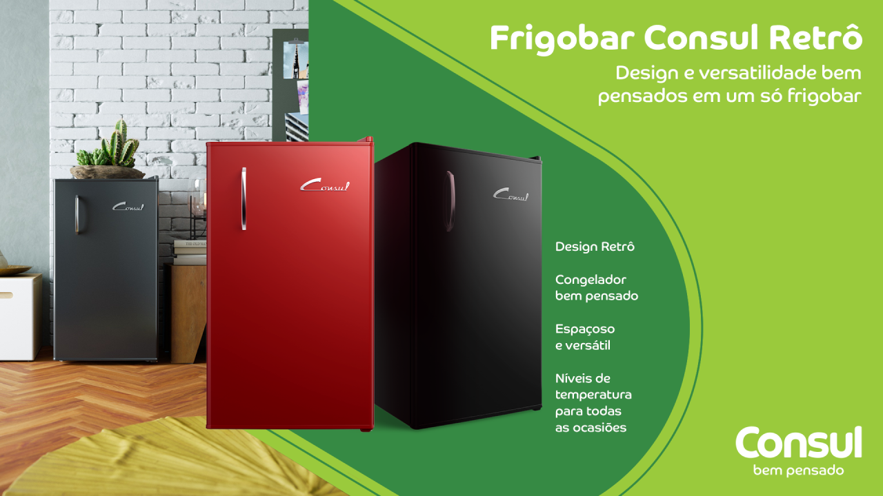 Frigobar Consul Retrô